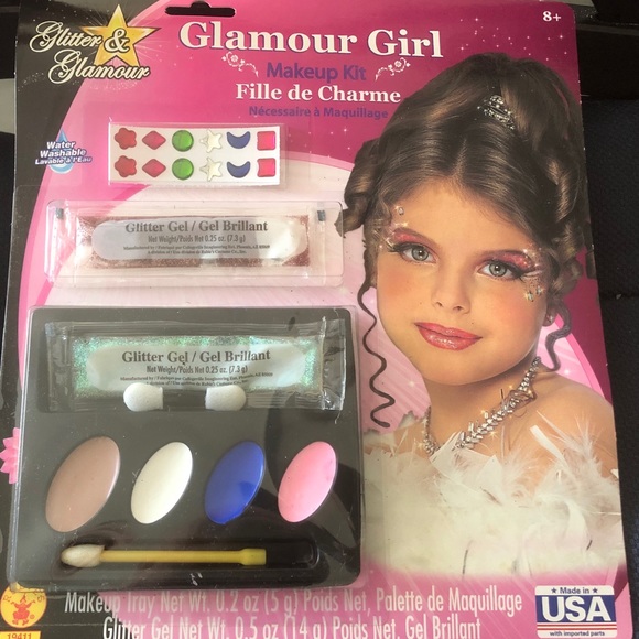 Rubie's | Costumes | Glamour Girl Makeup Kit Washable 8 | Poshmark